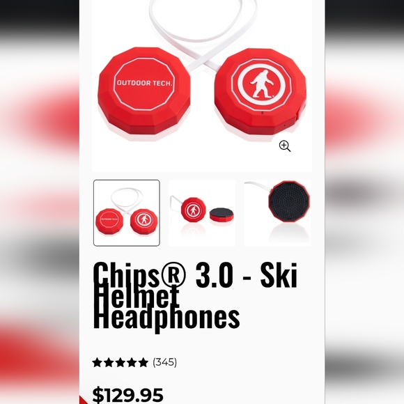 Chips | Headphones | Chips 3 Ski Helmet Headphones | Poshmark